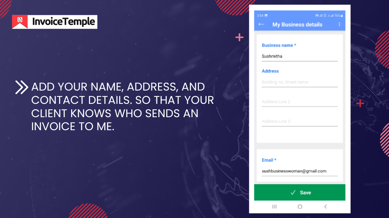 How to Write & Send an Invoice in the Invoice Temple App