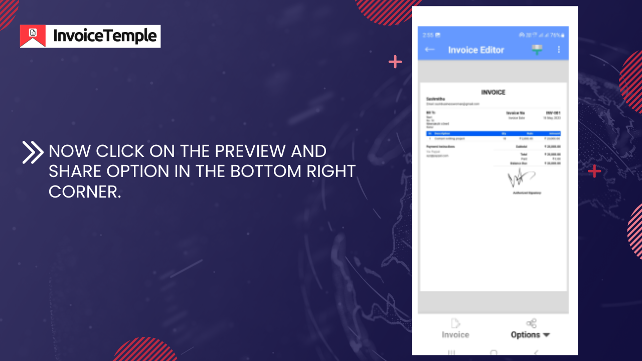 How to Write & Send an Invoice in the Invoice Temple App