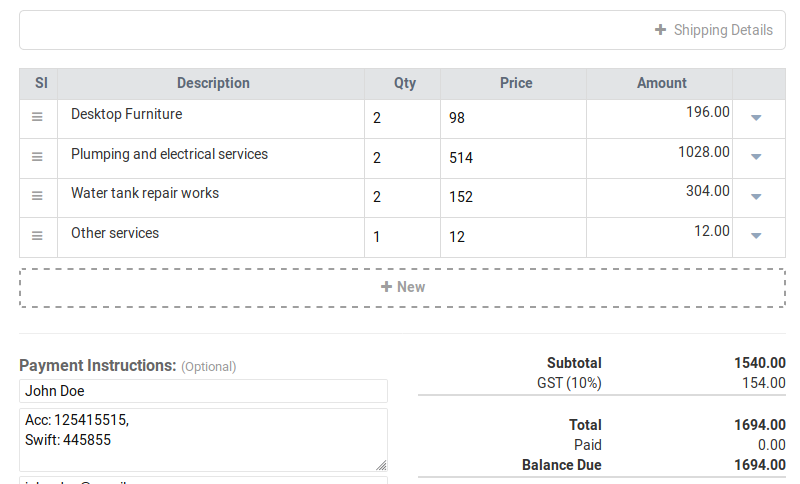 Invoicing Features: Free Online Invoice Generator | Invoice Temple