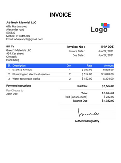 Free Invoice Generator | Best Invoice Generator Online | Invoice Temple