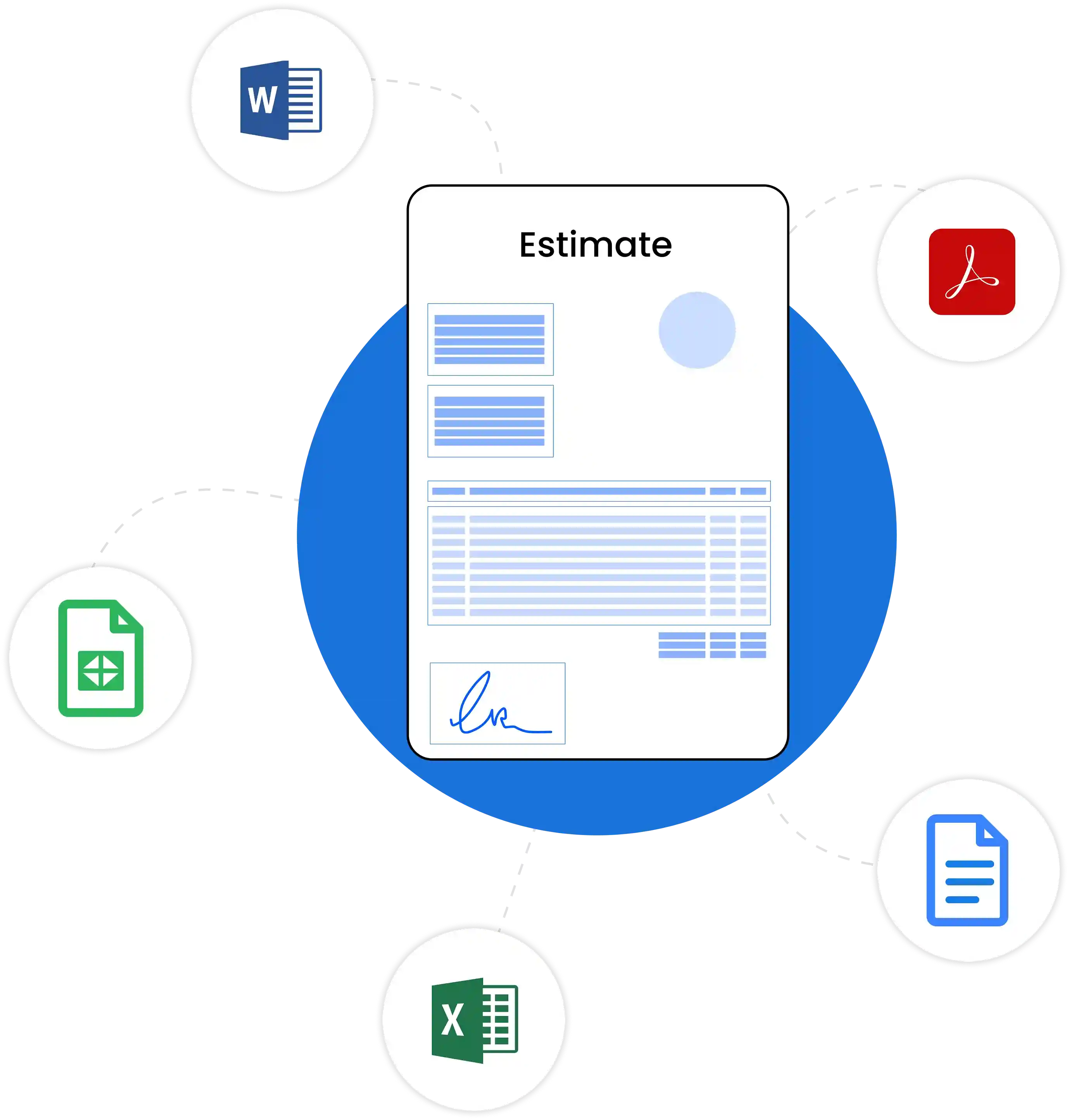 Download Free Estimate Templates for Business | Invoice Temple